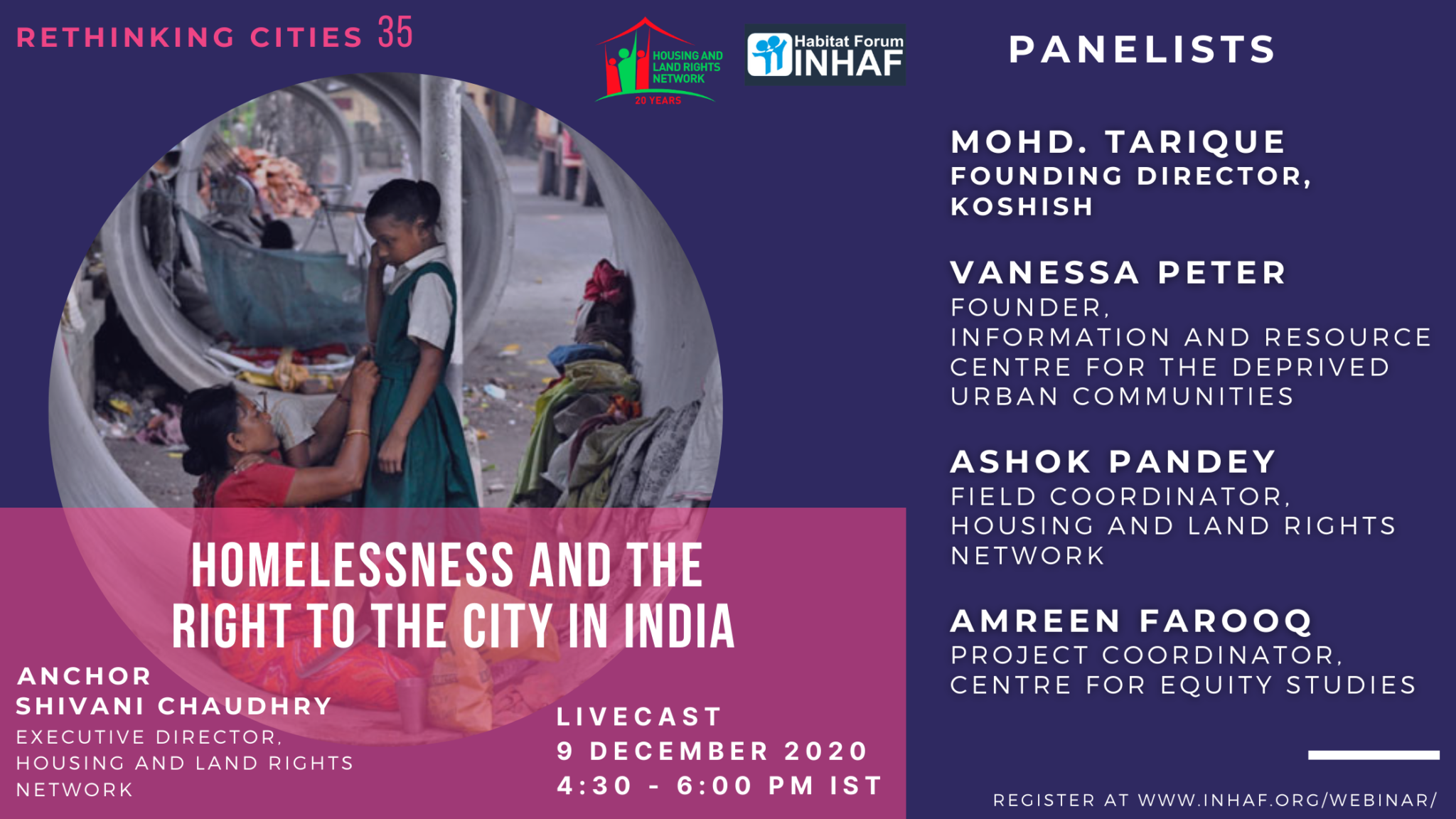 Homelessness and the Right to the City in India