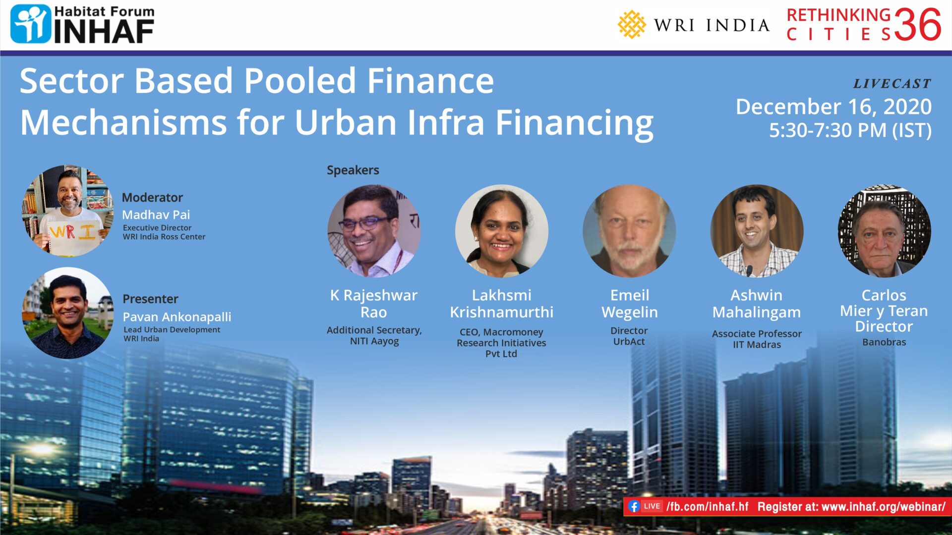 Sector based Pooled Finance Mechanisms for Urban Infra Financing – INHAF